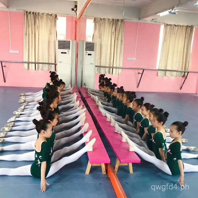 Factory Gym Bench Solid Wood Leg Press Stool Dance Room Training Gym ...