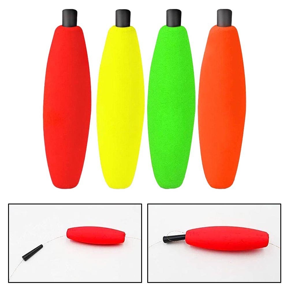 Fashionstyle 10pcs Peg Floats Catfish Fishing Bobbers Foam Rig Float ...