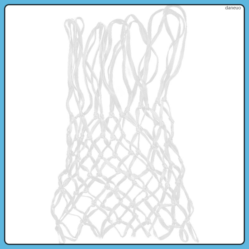 Mini Basketball Hoop Net Netball White Nylon Mesh daneuo | Shopee ...