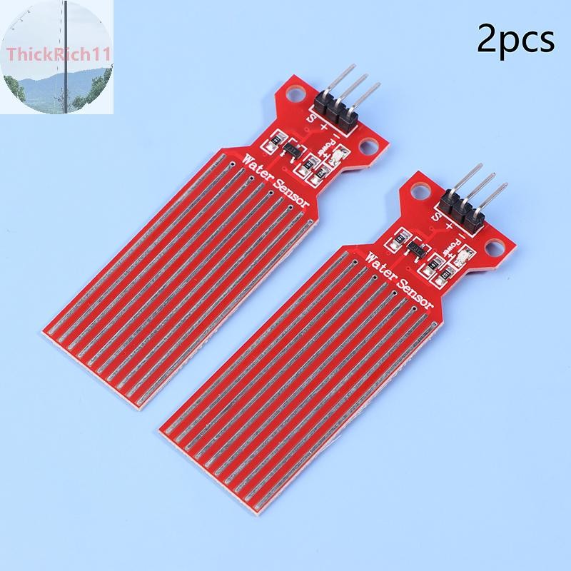 Thickrich Dc 3v 5v Rain Water Level Sensor Module Detection Liquid Surface Depth Height For 7406