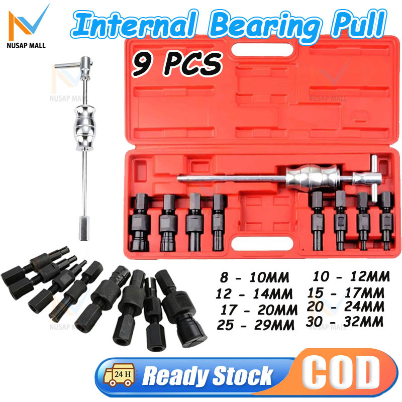 9pcs Internal bearing pull code Puller Inner Puller Remover inner ...