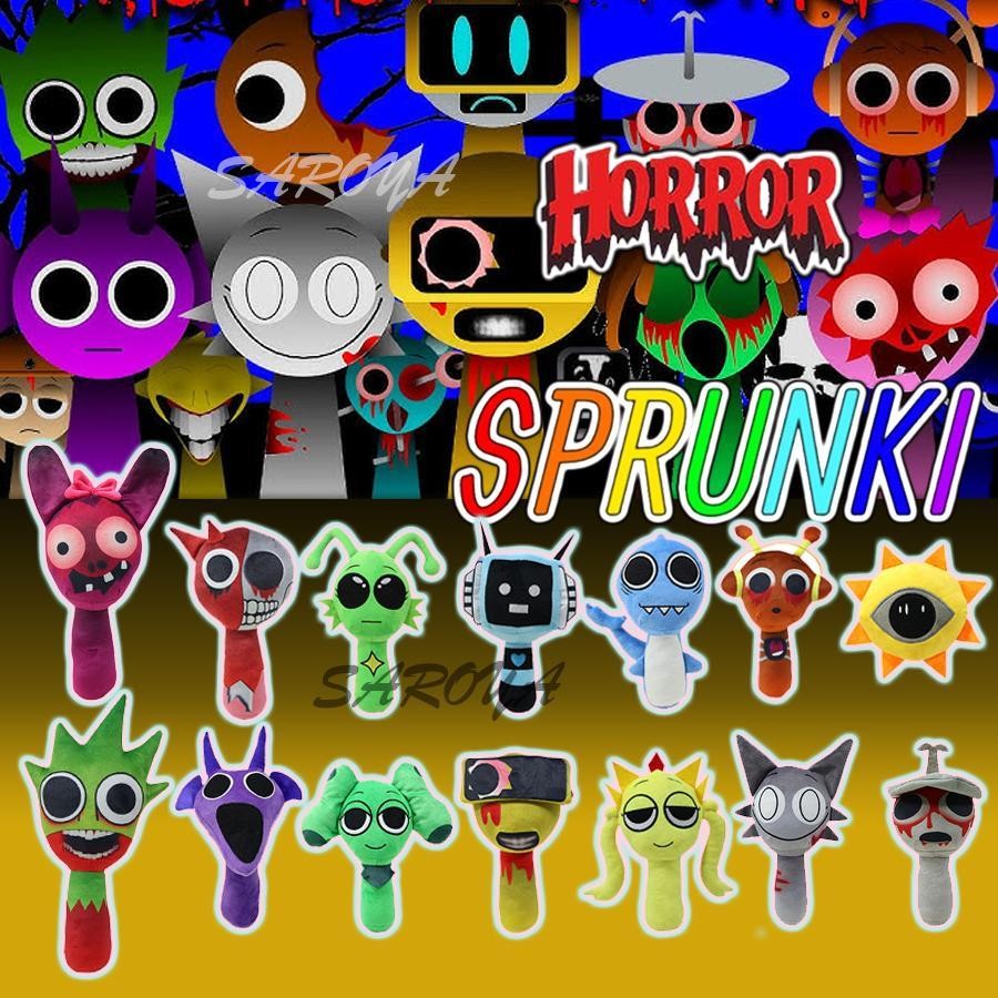 Variant model Sprunki Plush Toys Sprunki Incredibox Wenda Gray Oren ...