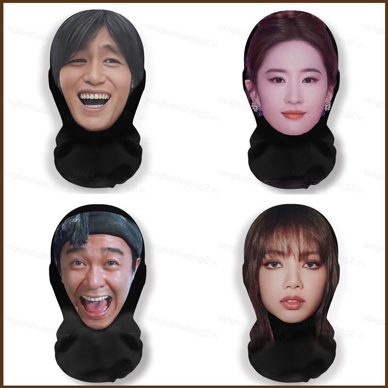 Taylor Swift, Mr. Bean, Liu Yifei, funny face dress, fake Balaclava mask, headgear, sunscreen ...