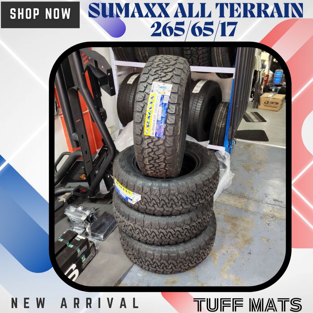Sumaxx All Terrain 265/65/17 112T ( sold and price per piece) | Shopee ...