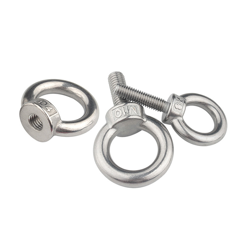 M3 M4 M5 M6 M8 M10 304 Stainless Steel Lifting Eye Nut Ring Eyebolt ...