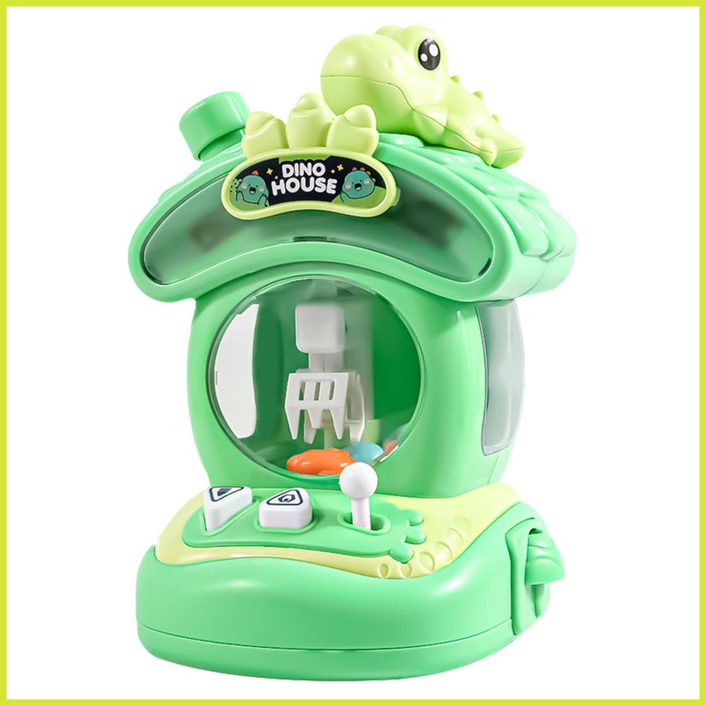 Mini Claw Machine Dinosaur Claw Game Machine Mini Vending Machine ...
