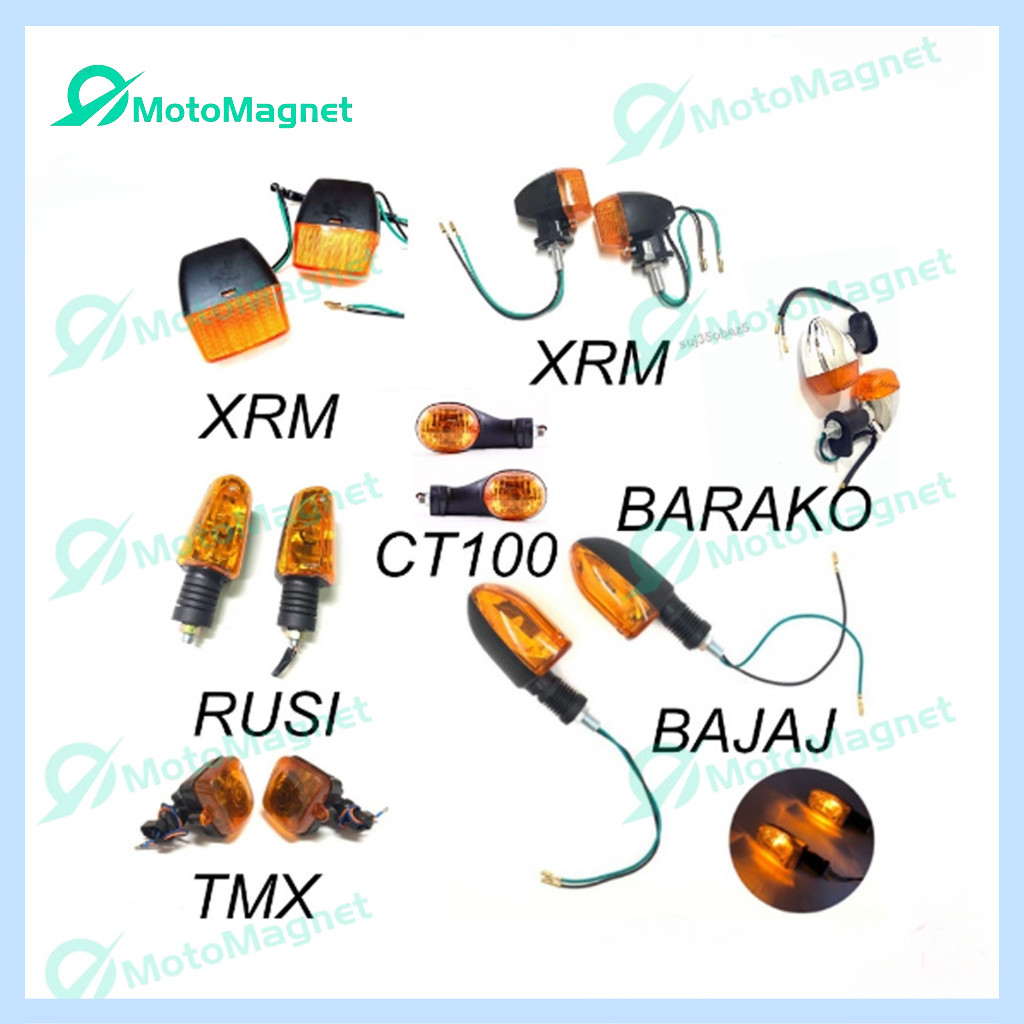 MOTORCYCLE SIGNAL LIGHT BIG AND SMALL FOR XRM/ TMX/ BAJAJ/ CT100 ...