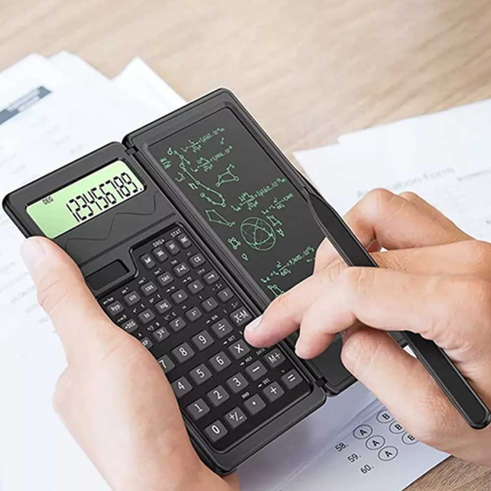 Scientific Calculator with 6 Inch Erasable LCD Writing Tablet ...