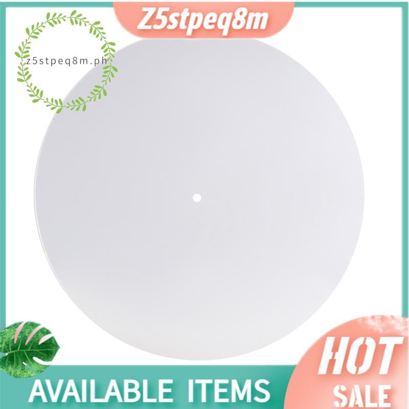 300mm X 3mm Acrylic Slip Mat for Phonograph Turntable Vinyl Anti-Static ...