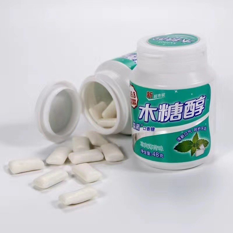 Xylitol Handy Bottle Fresh Mint Chewing Gum 58g | Shopee Philippines