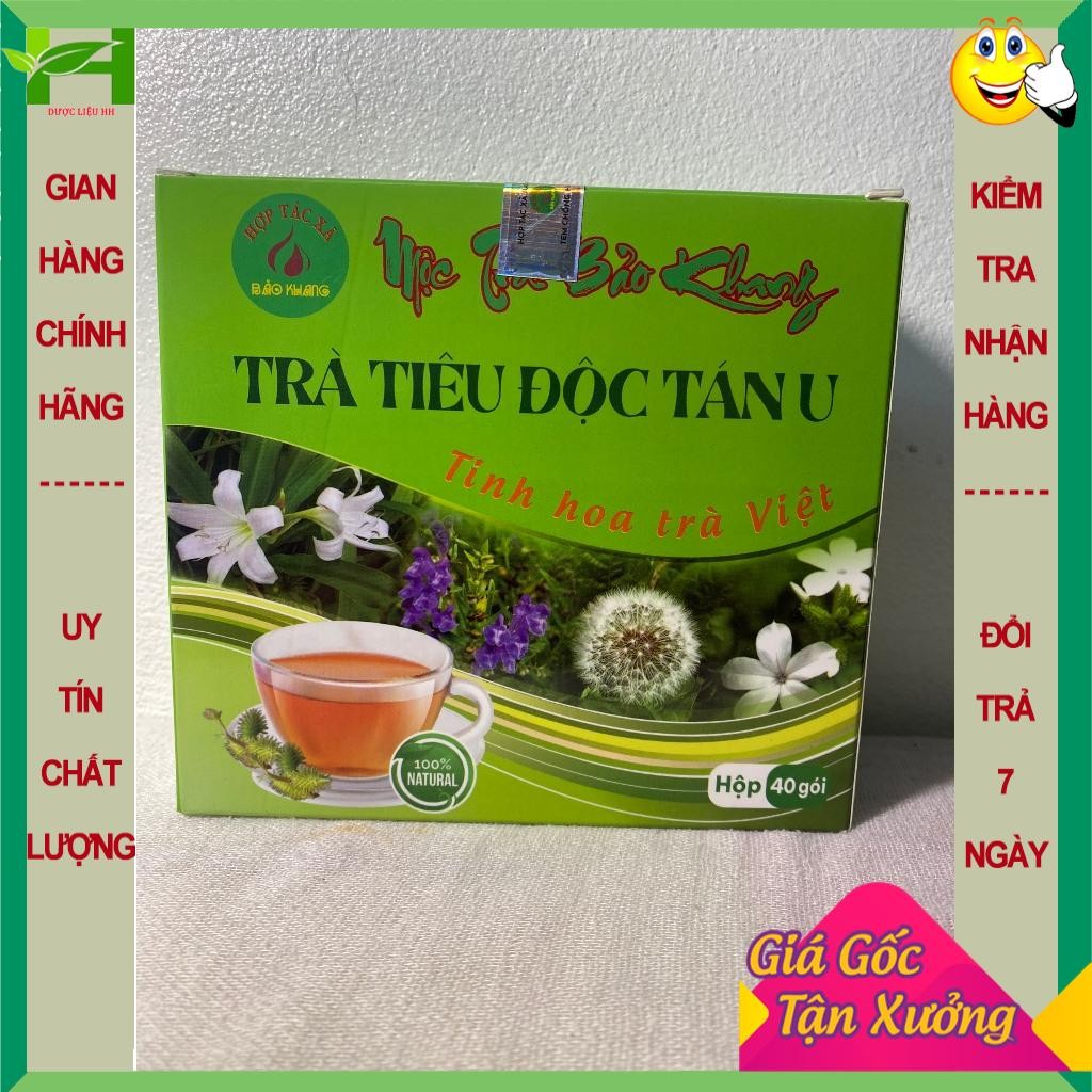 Bao Khang tumor-dissolving detox tea, box of 40 tea bags to dissolve ...