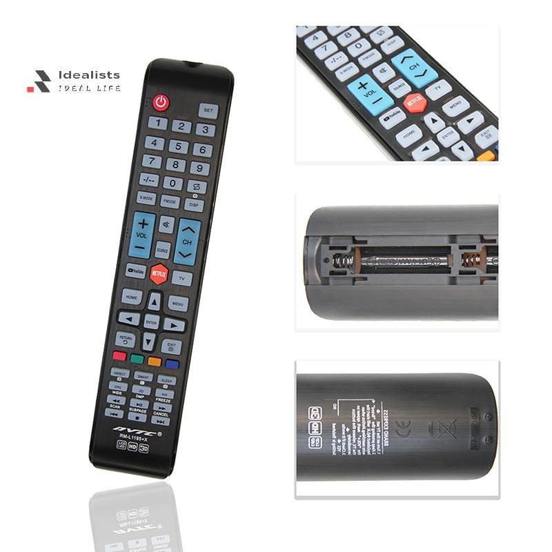 Idealist Universal TV Remote Controller NVTC RM-L1195+X Remplacement SmartTV Remote Control ...