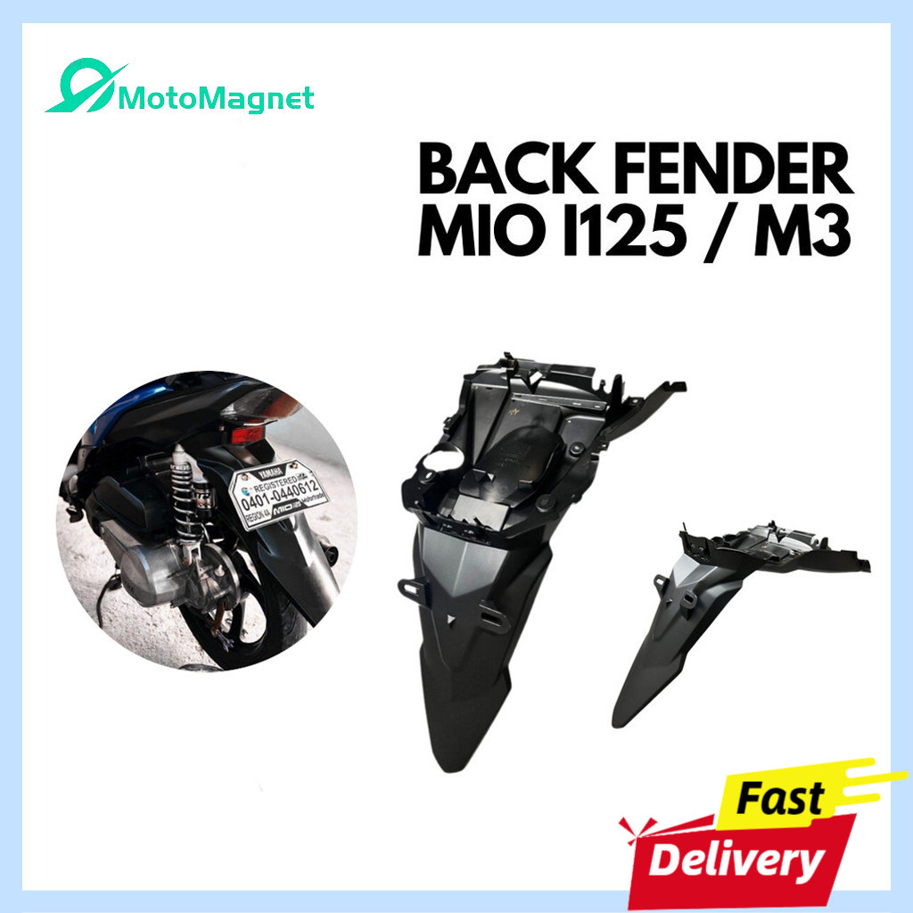 Yamaha Genuine Rear Fender For Mio I 125 / Mio M3 | Shopee Philippines
