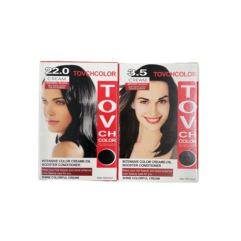 TOV CH Permant Hair Color With Oxidizer 30ml | Shopee Philippines