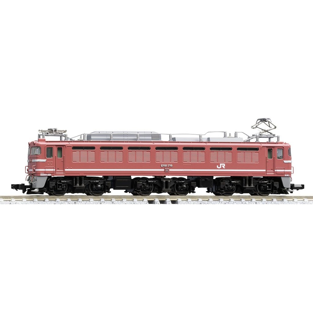 TOMIX N Gauge JR EF81 600 Type JR Freight Update Color 7180 Railway Model Electric Locomotive ...