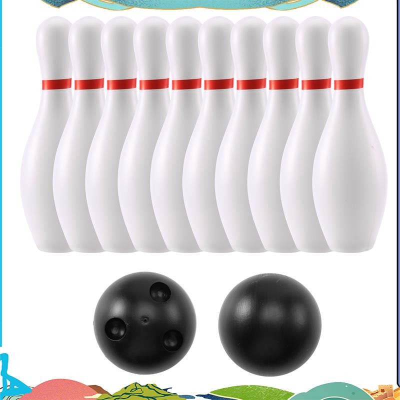 Bowling Balls Set Indoor Outdoor Multifunctional Educational Sport Toy ...