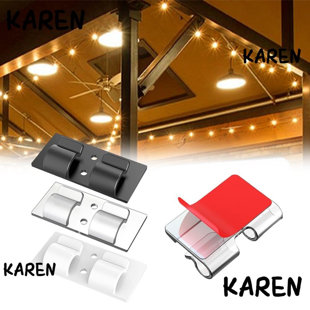 KAREN 10/20pcs Hooks, Christmas Lighting Hanging Heavy Duty String ...