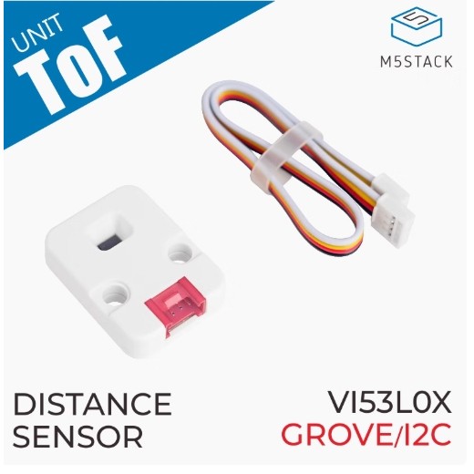 M5Stack ToF Laser ranging sensor Flight time distance measurement module VL53L0X | Shopee ...