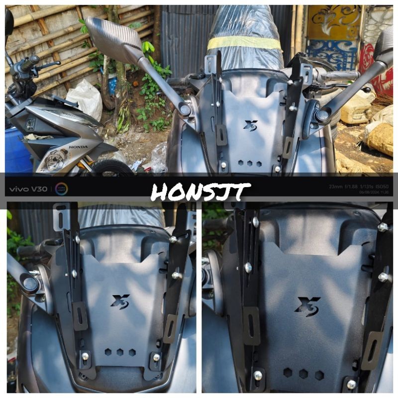 Serpo Yamaha nmax turbo / nmax Neo rear view mirror mount bracket R25 ...