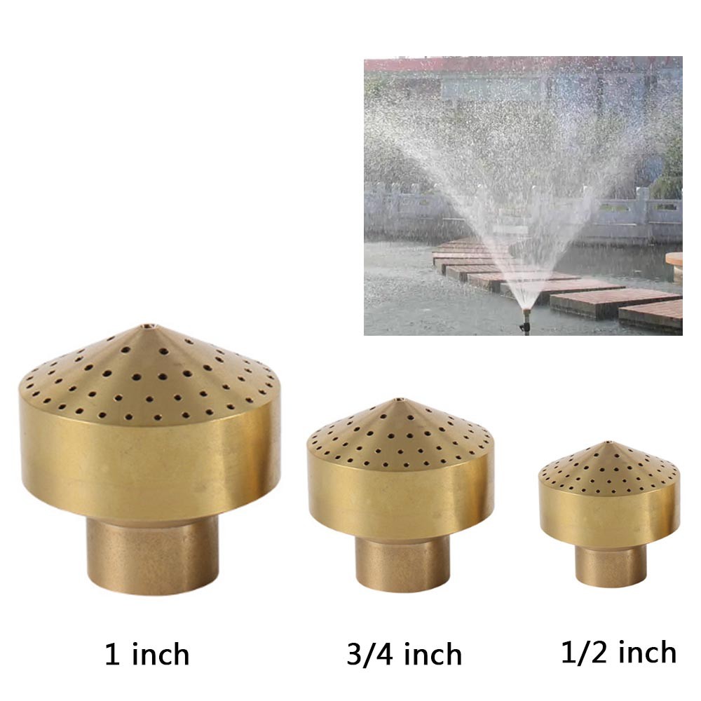 GG+1/2 or 3/4 or 1 Inch Brass Fireworks Column Fountain Nozzle Head ...