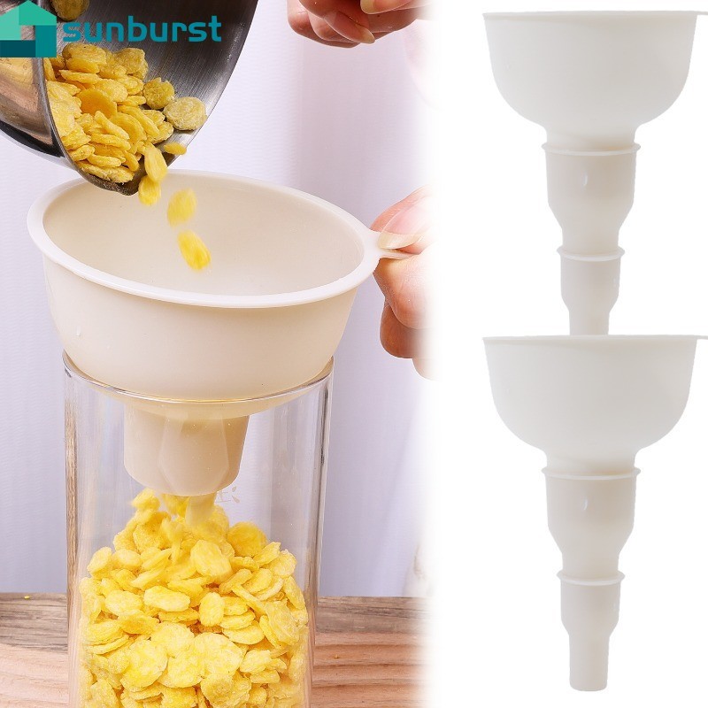 3 in 1 Multi-caliber Thickened Funnel - with Detachable Spouts - Mini ...