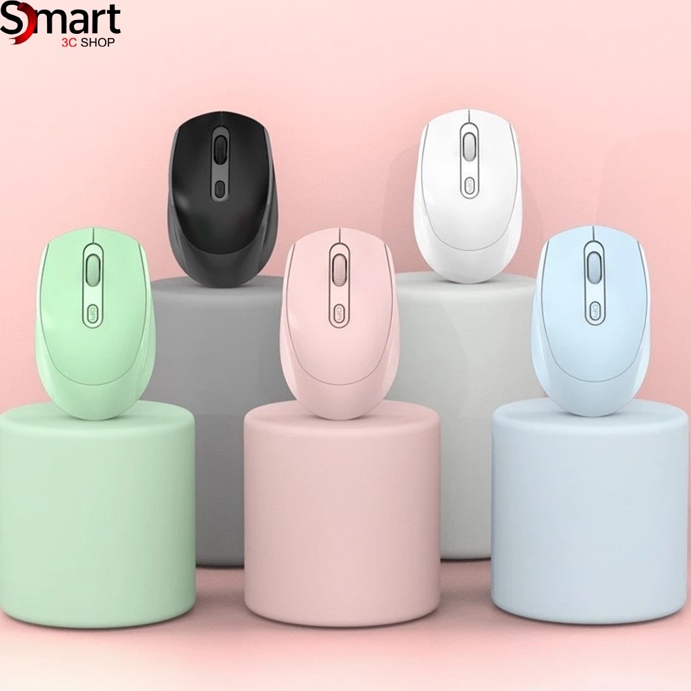 USB Rechargeable Wireless Mouse Type C 2.4GHz Bluetooth 5.2 Silent ...