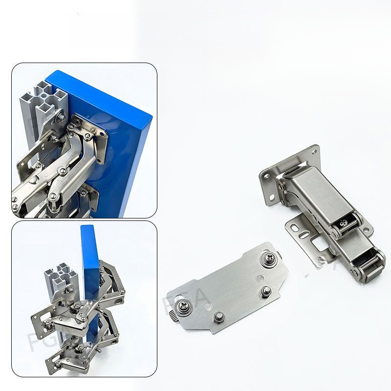 Hardware hinges | DIY 20/30/40 Aluminum Profile Furniture Cabinet Door ...