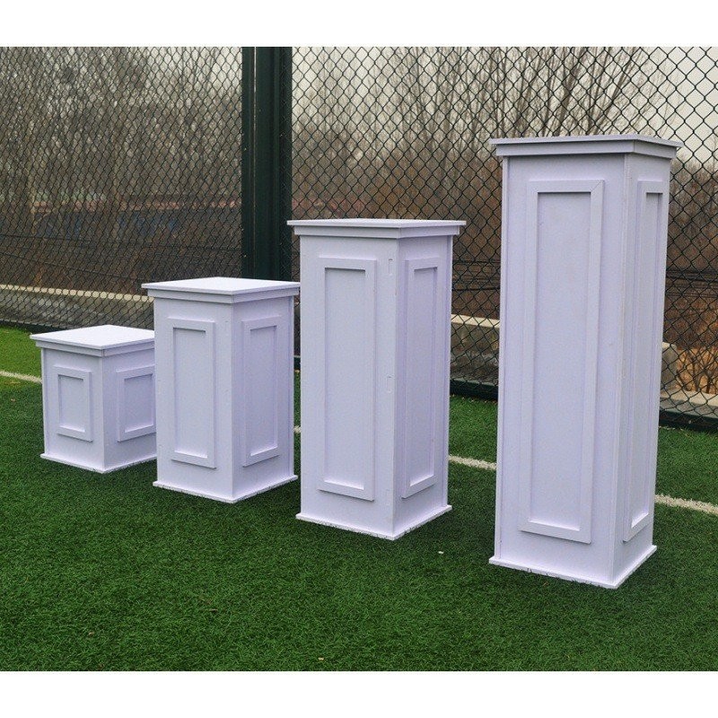 Road Guide Column Outdoor Square Column Wedding Props Roman Column ...