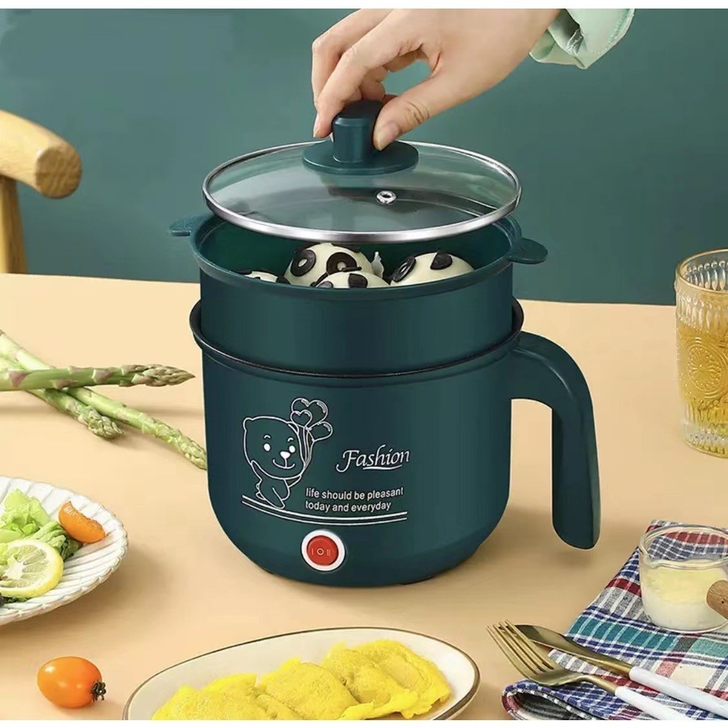 100% Original Yoky Mini Rice Cooker Multi-function Cooker 1.8L Non ...
