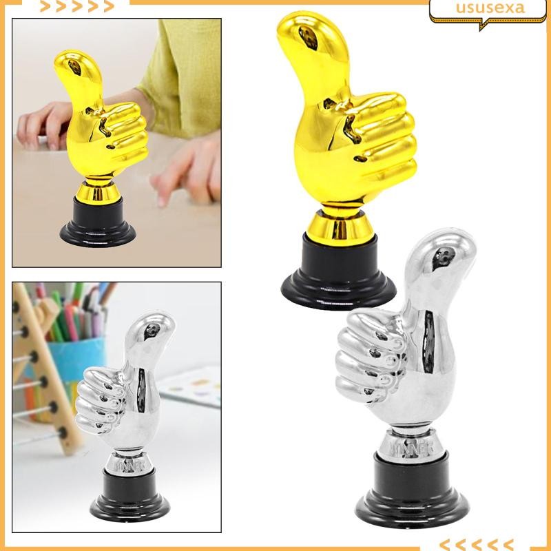 [Ususexa] Thumbs up Trophy Award Lightweight Game Trophy Funny Party ...
