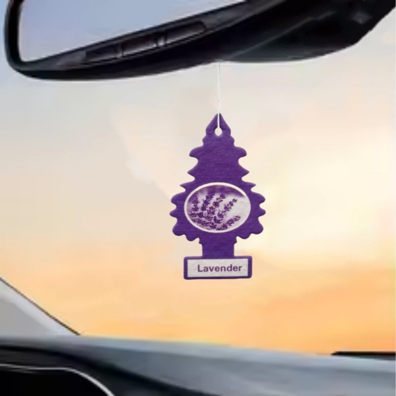 Car Air Freshener Natural scented tea paper Cone Hanging perfume ...