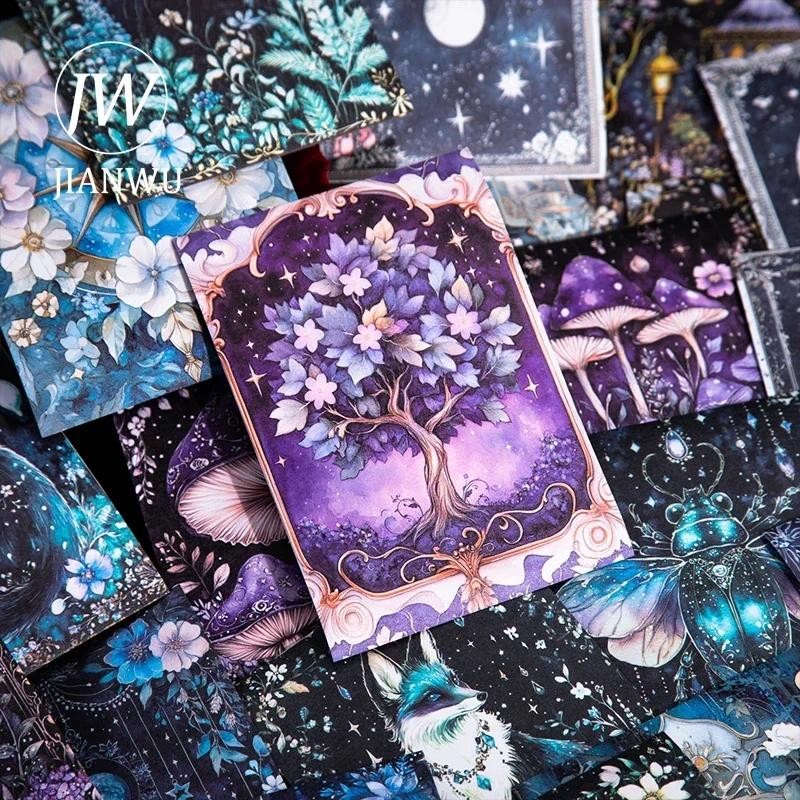 JIANWU Magic Letter of Starry Night Series Vintage Flower Moon ...