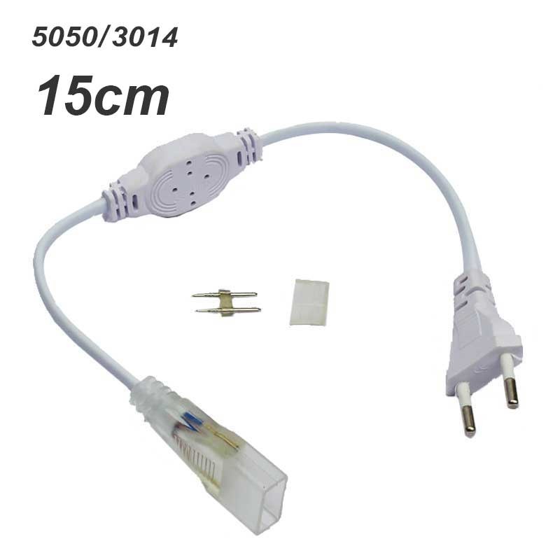 LED Neon Waterproof 220V 8mm With A Plug 5050/ 3014 Power Plug 220V ...