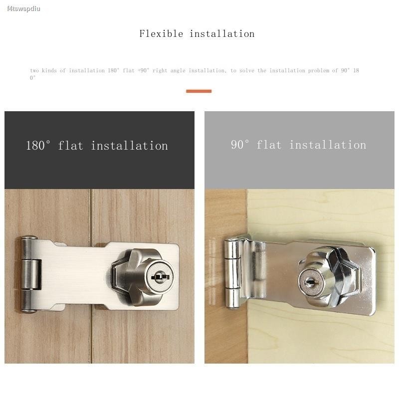 Free-opening horizontal vertical refrigerator lock refrigerated freezer ...