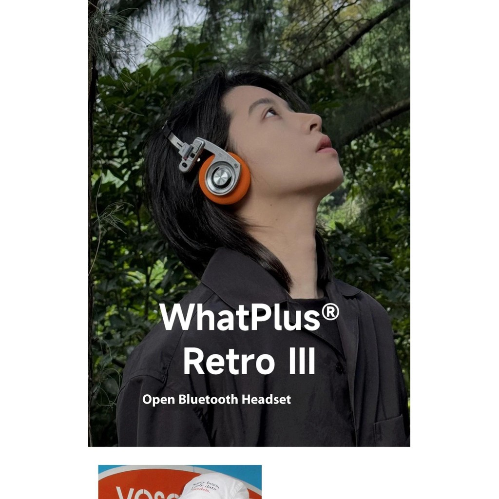 Original WhatPlus Retro III R3 Wireless Bluetooth Headphones In-Ear ...