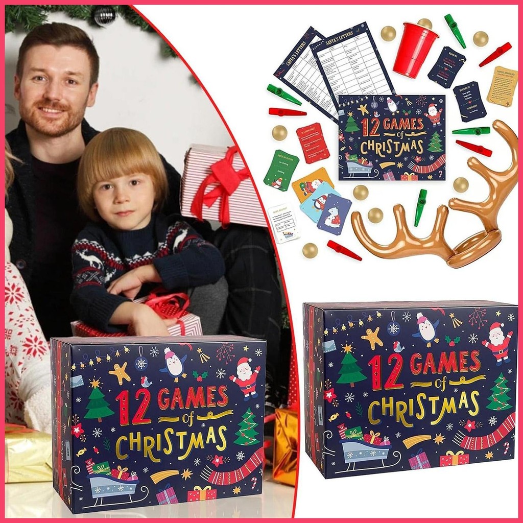 12 Hilarious Holiday Games Stocking Stuffer Games Interactive Family ...