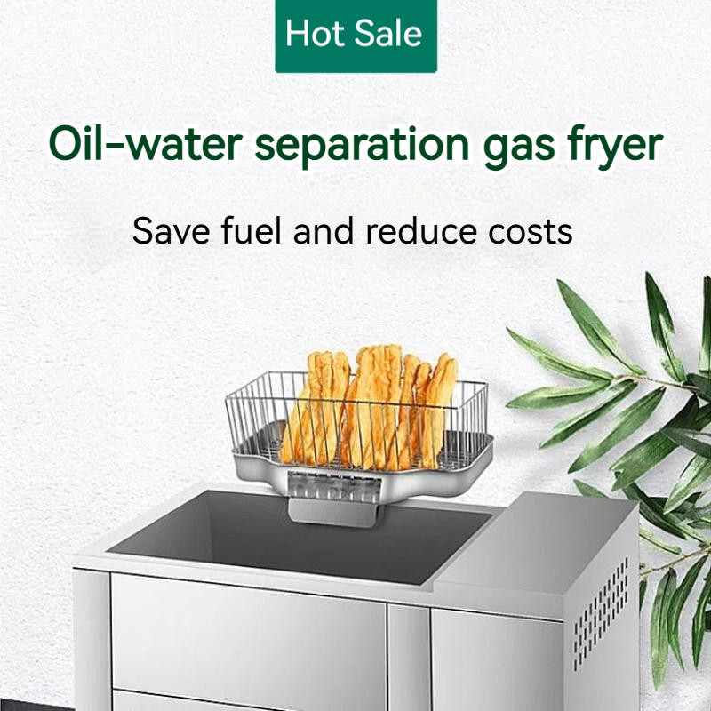 Commercial Gas Oil And Water Separation Fryer Mixed Fryer Deep Fryer ...