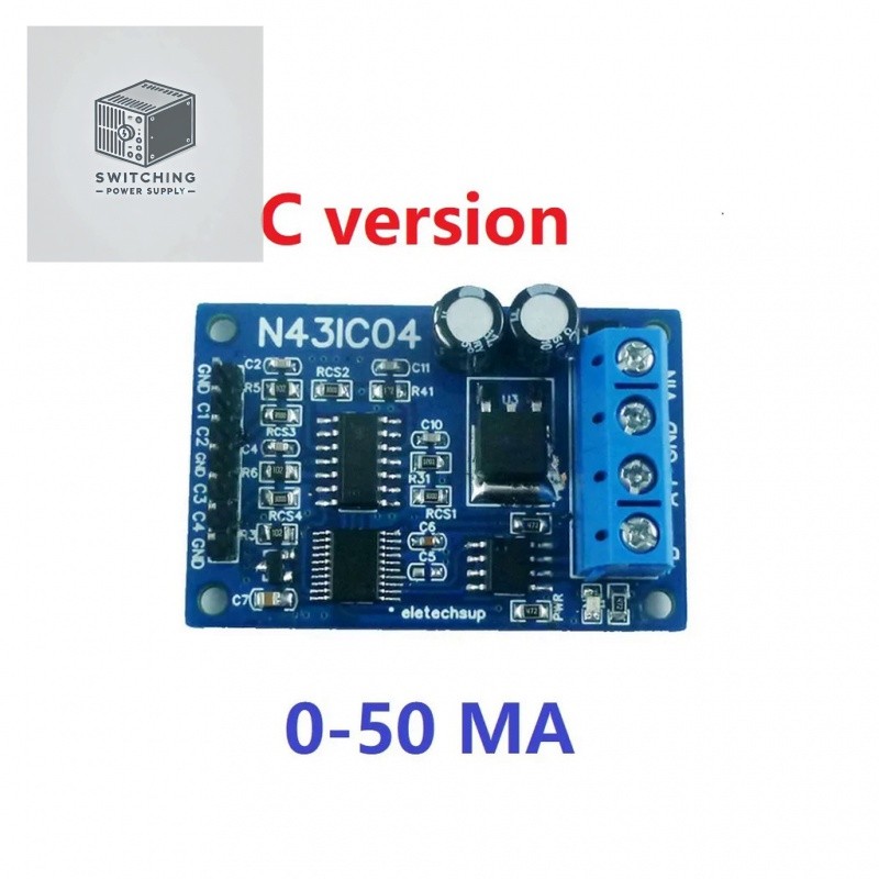 RS485 Modbus RTU ADC Module 4-20MA/0-5V/0-10V 4ch Current/Voltage Analog Acquisition | Shopee ...