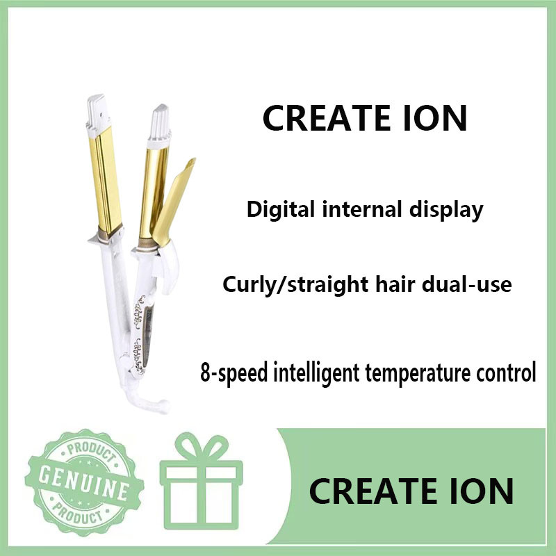 CREATE ION Curling Iron Negative ion Non damaging Hair Long lasting ...