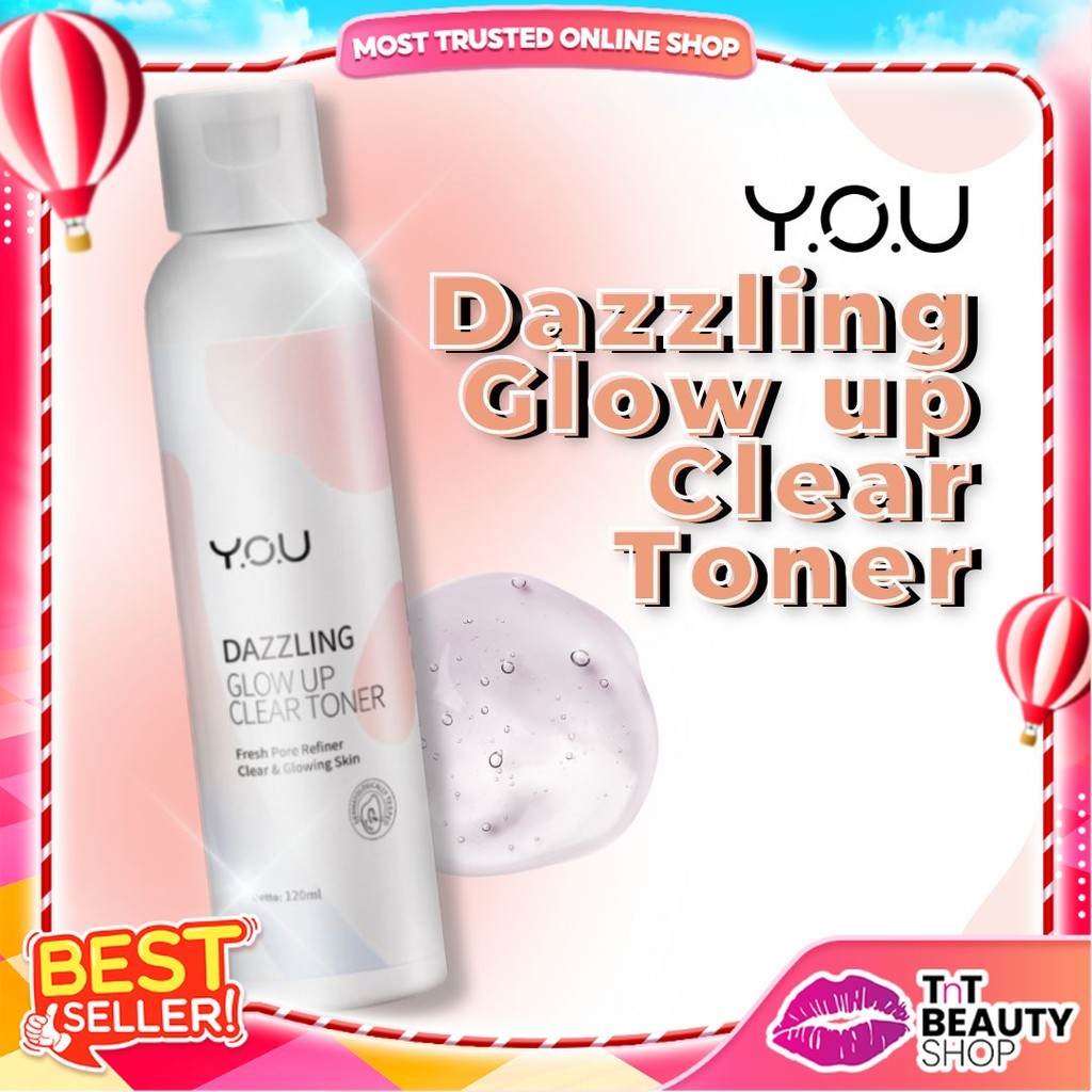 Y.O.U You Dazzling Glow up Clear Toner [Refreshes and Hydrates Skin ...