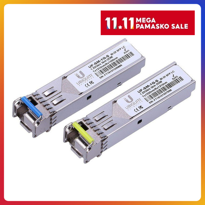 Ubiquiti Optical Module Single-Mode Module, 1Gbps, / UACC-OM-SM-1G-S-2 ...