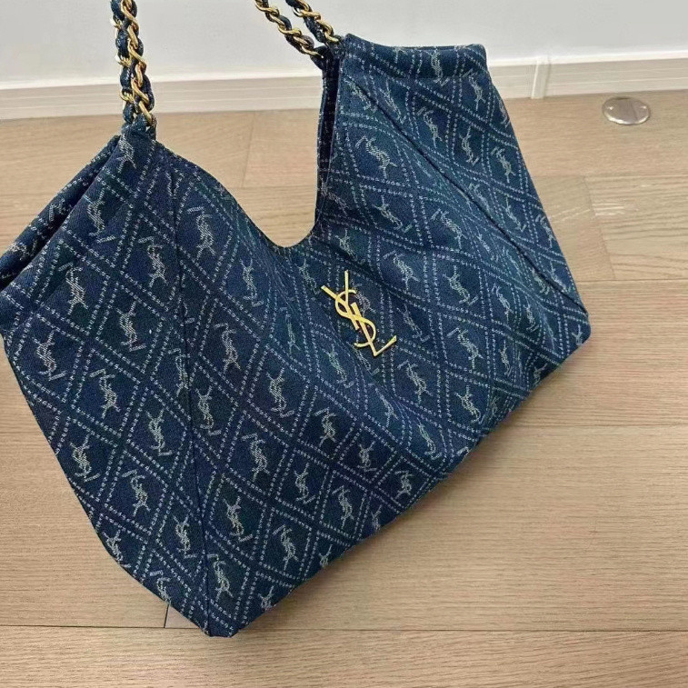 Female Bag New Style Denim Tote Bag Large Capacity Commuter Mommy Bag ...