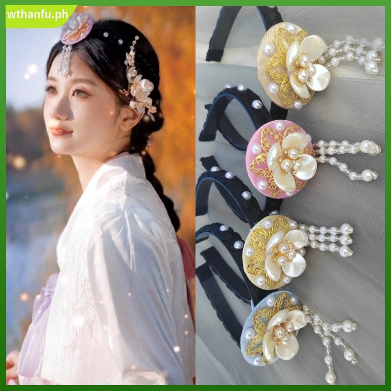 Korean Folk Custom Hairware South Korea Hanbok Stage Performance ...