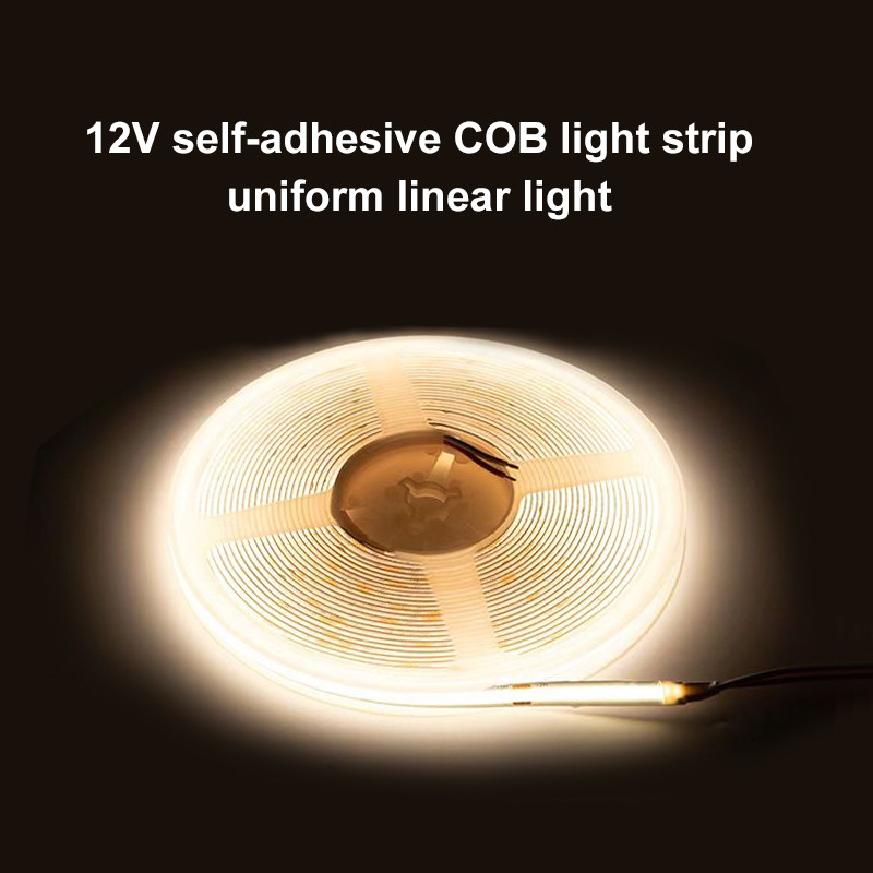 High density COB LED strip DC12V 24V white/warm white LED flexible COB ...