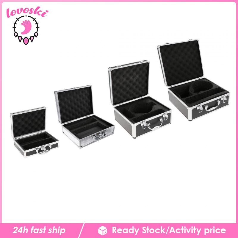 [Lovoski] Mic Bag EVA Foam Interior Hard Shell Mic Gear Storage Box ...