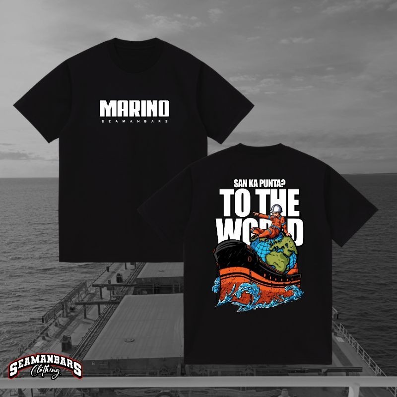 Seaman Shirt / San ka punta to the world | Shopee Philippines