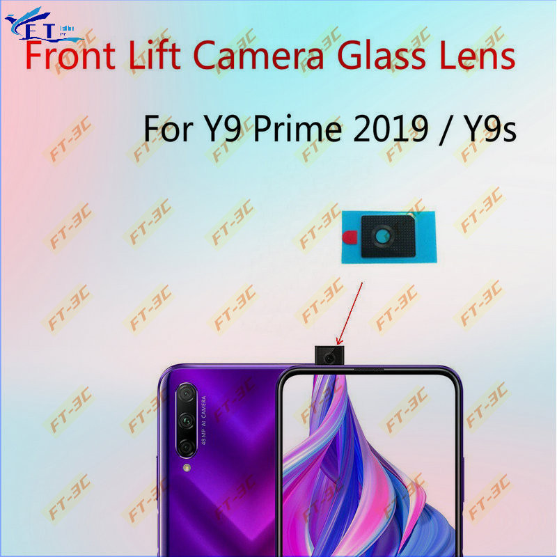 For Huawei Y9 Prime 2019 / Y9s Front Lift Camera Glass Lens Repalcement ...