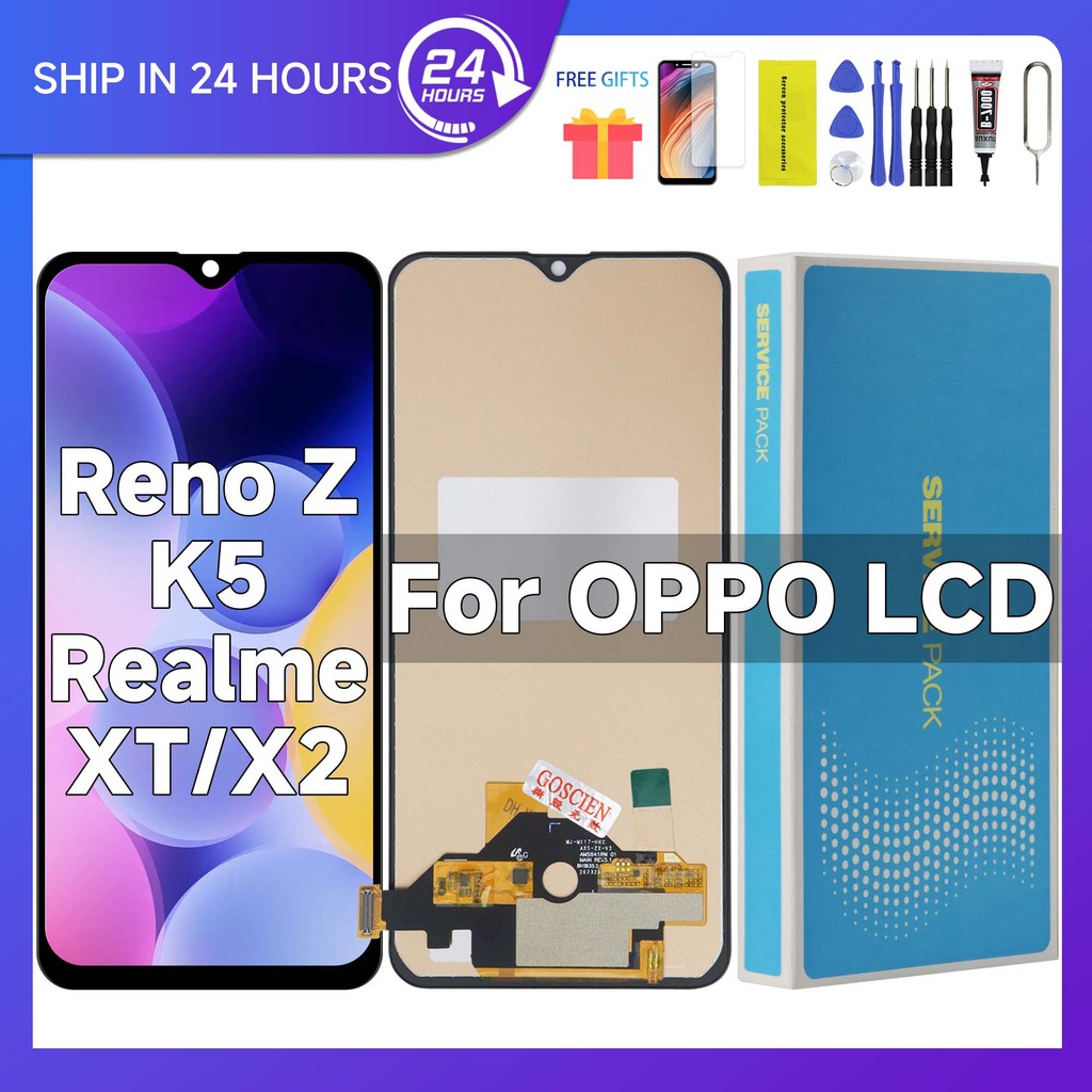 LCD For OPPO Reno Z CPH1979 K5 Realme XT X2 Display Touch Screen ...