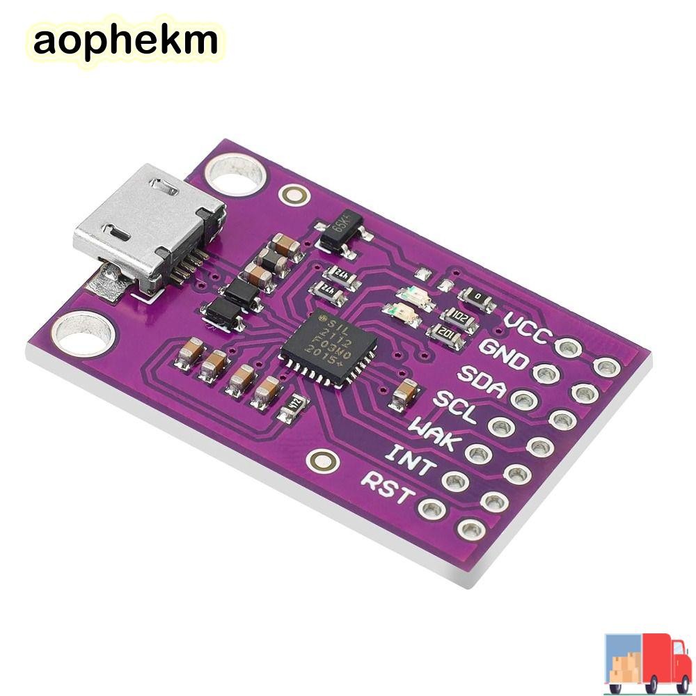 AOPHEKM CP2112 Module, Programmable DIY USB to SMBus/I2C Board, USB 2.0 Integrated 194Byte ...