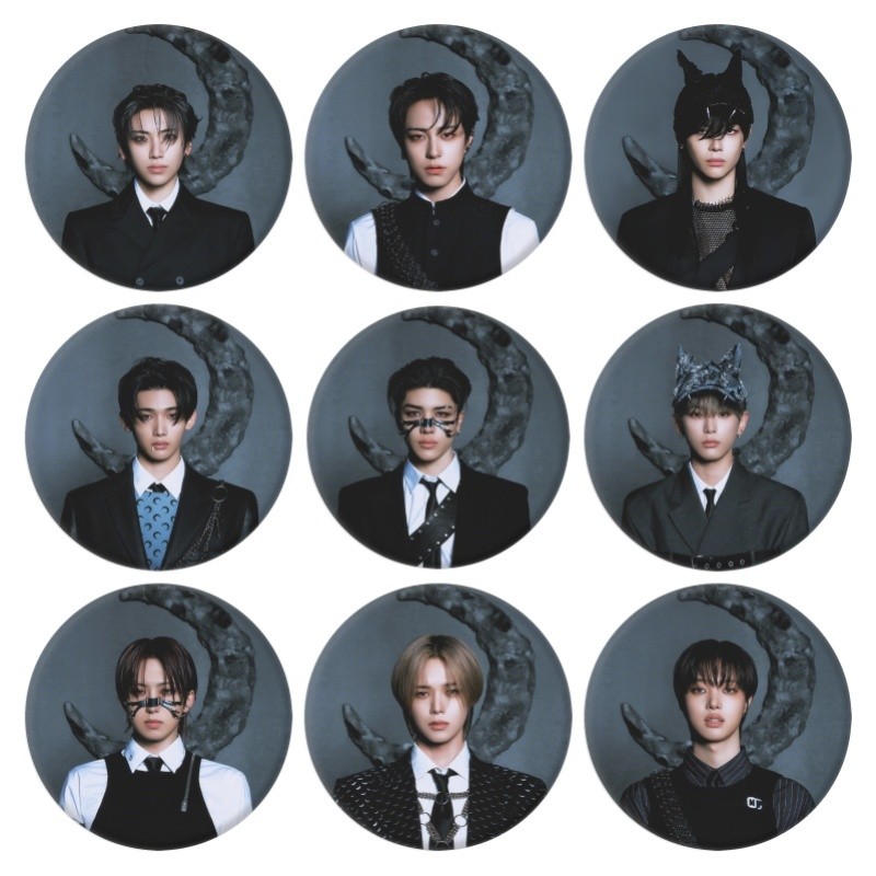 New Arrival And andTEAM New Album Moon Wolf Tinplate Badge Mirror ...